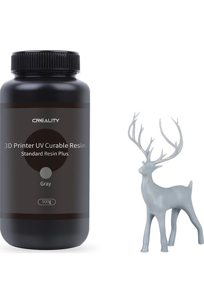 Creality LCD Standart Reçine Plus Filament 500GR- Gri Creality LCD Standart Reçine Plus Filament 500GR- Gri