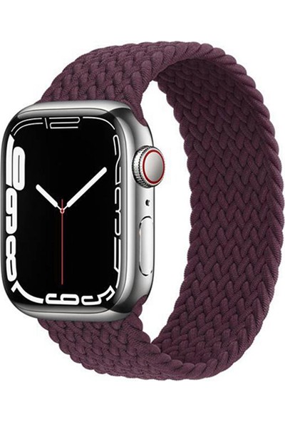 Watch 42 44 45 mm Uyumlu Small Beden Örgü Loop Kordon Esnek Yumuşak Yüksek Kaliteli Doku Tasarımı