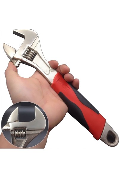 Neler Geldi Neler Kurbağacık Anahtar No 12 - 300 mm Çak Amaçlı Anahtar Ingiliz Anahtar Anahtar Boyu 30 cm Neler Geldi Neler Kurbağacık Anahtar No 12 - 300 mm Çak Amaçlı Anahtar Ingiliz Anahtar Anahtar Boyu 30 cm