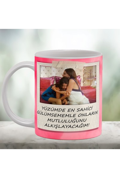 Remonz Aşk-I Memnu Serisi Bihter Ziyagil Firdevs Baskılı Porselen Kupa Remonz Aşk-I Memnu Serisi Bihter Ziyagil Firdevs Baskılı Porselen Kupa