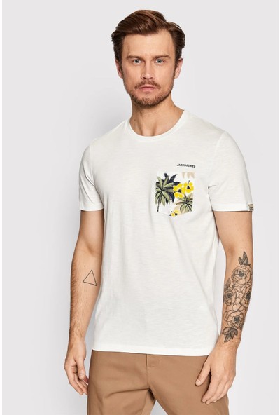 Jack & Jones Erkek Jorvenıce Tişört