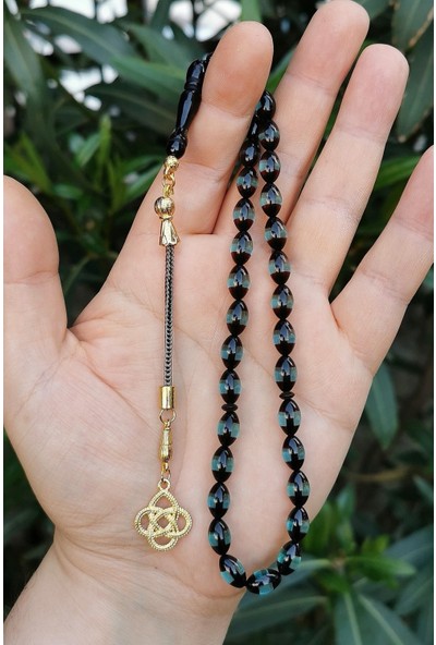 Atöyle Sanatım Sürmeli Toz Kehribar Tesbih