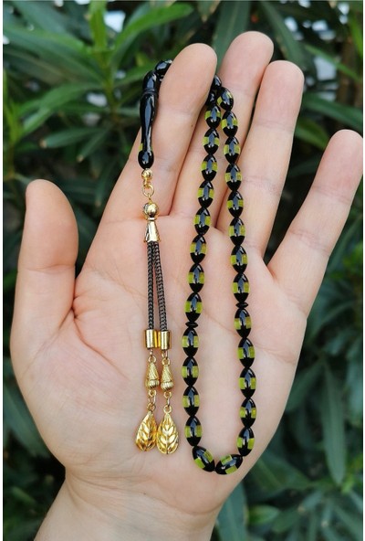 Atöyle Sanatım Sürmeli Toz Kehribar Tesbih