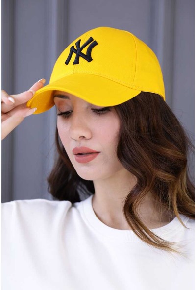 Modaline Nakışlı Kasket Şapka Modaline Nakışlı Kasket Şapka