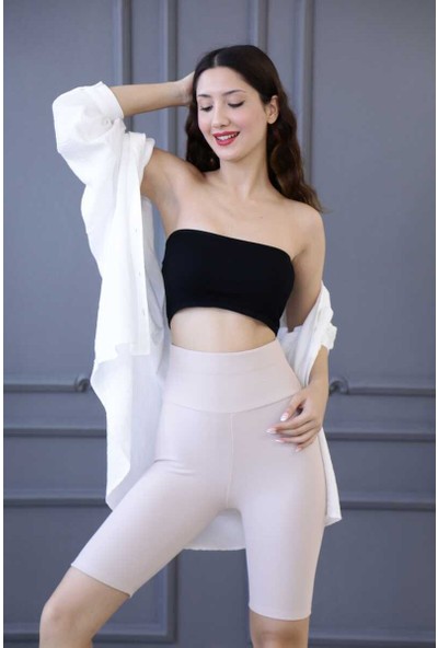 Modaline Yüksek Bel Sporcu Tayt Modaline Yüksek Bel Sporcu Tayt