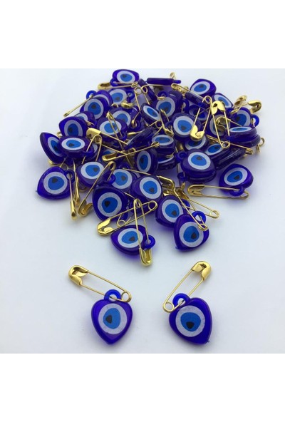Erdal Ticaret Nazar Boncuğu Iğneli ( 1 Paket 50 Ad ) Saks Mavi Erdal Ticaret Nazar Boncuğu Iğneli ( 1 Paket 50 Ad ) Saks Mavi