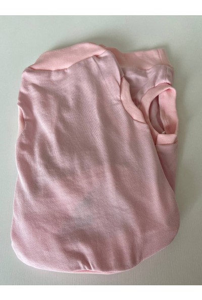 Zeyşil Pati Giyim Basic Penye Kedi Köpek Tişörtü Açık Pembe Zeyşil Pati Giyim Basic Penye Kedi Köpek Tişörtü Açık Pembe