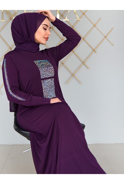 Modamira Tesettür Büyük Beden Elbise