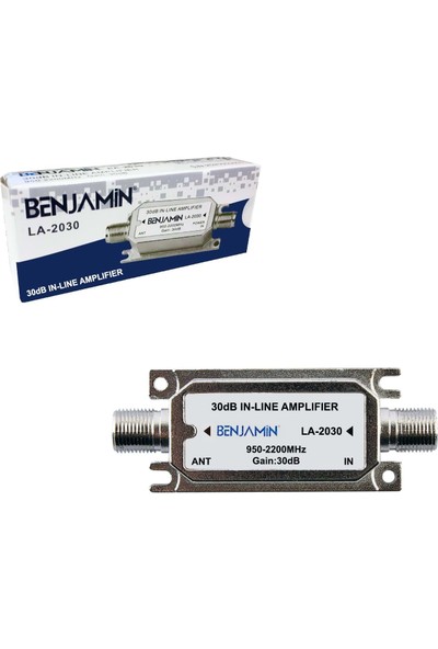 Benjamin Hat Sinyal Güçlendirici 30DB LA-2030 Benjamin Hat Sinyal Güçlendirici 30DB LA-2030