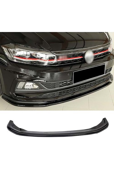 Hasakman Vw Polo Mk6 Gtı Tampon Max Design Ön Lip Piona Black 2017 2018 2019 2020 Hasakman Vw Polo Mk6 Gtı Tampon Max Design Ön Lip Piona Black 2017 2018 2019 2020
