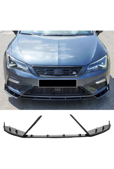 Hasakman Seat Leon Mk3 Lenz Race Cup Ön Lip Piona Black 2017 2018 2019 2020 3 Parça Hasakman Seat Leon Mk3 Lenz Race Cup Ön Lip Piona Black 2017 2018 2019 2020 3 Parça