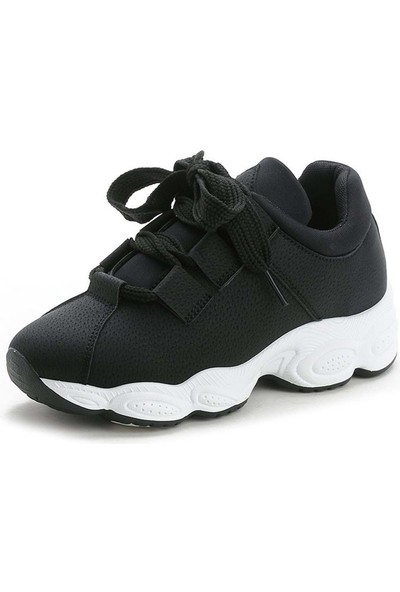 Lucky Sunshine Kadın Spor Koşu Ayakkabısı - Siyah (Yurt Dışından)