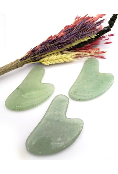 Osmanlı Değerli Taş 1.sınıf Aventurin Doğal Taş Gua Sha (Sertifikalı) Osmanlı Değerli Taş 1.sınıf Aventurin Doğal Taş Gua Sha (Sertifikalı)