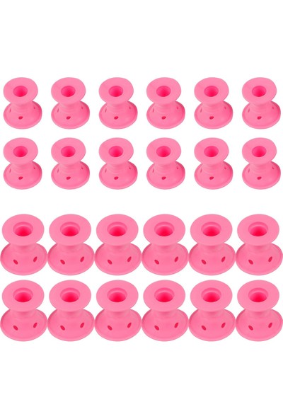 Simba Trıxes 24'lü Pembe Silikon Saç Maşası Seti Ona Zahmetsiz Isısız Saç Şekillendirme (Yurt Dışından) Simba Trıxes 24'lü Pembe Silikon Saç Maşası Seti Ona Zahmetsiz Isısız Saç Şekillendirme (Yurt Dışından)