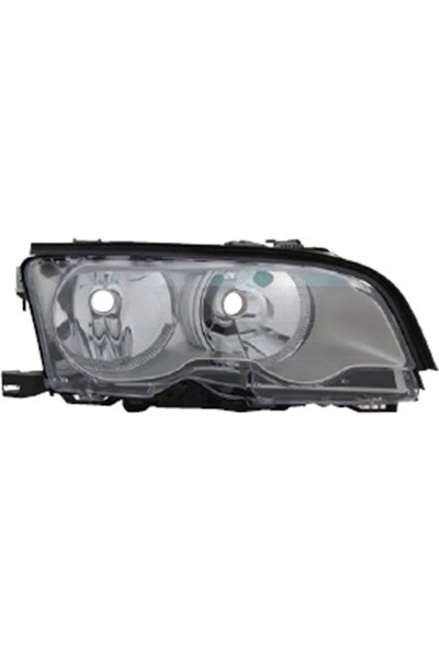 Tyc Bmw 3 Serisi E46 Ön Far Elektrık Motorlucoupe Gri Sağ.01-04 63126919628