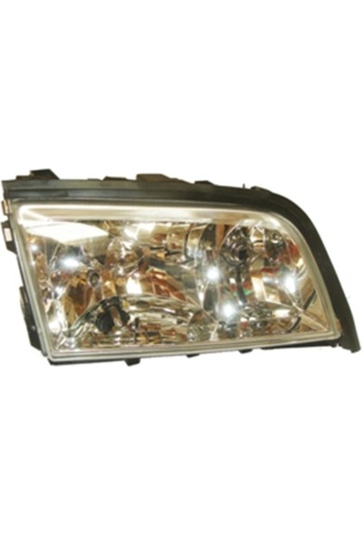 Meydan Mercedes C Class- W202- 93/99 Far Lambası Sol Kristal 6 Fişli Manuel 2028201561 Meydan Mercedes C Class- W202- 93/99 Far Lambası Sol Kristal 6 Fişli Manuel 2028201561