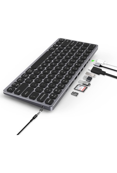 Bix BX-KEYHUB01 Çok Işlevli Klavye Merkezi Bix BX-KEYHUB01 Çok Işlevli Klavye Merkezi
