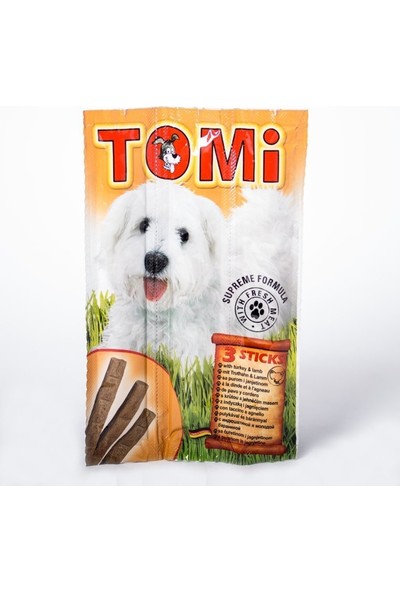 NZM Ticaret Tomi Stick Kuzulu ve Hindili Köpek Ödülü (3X20 Adet) NZM Ticaret Tomi Stick Kuzulu ve Hindili Köpek Ödülü (3X20 Adet)
