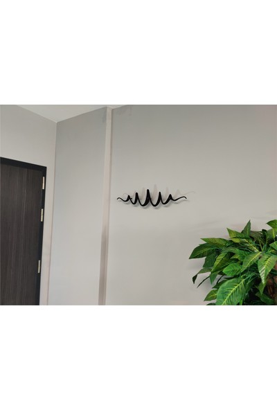 Revo Metal Dekoratif, Metal, Imza Motifli Duvar Askı RMA07 Revo Metal Dekoratif, Metal, Imza Motifli Duvar Askı RMA07