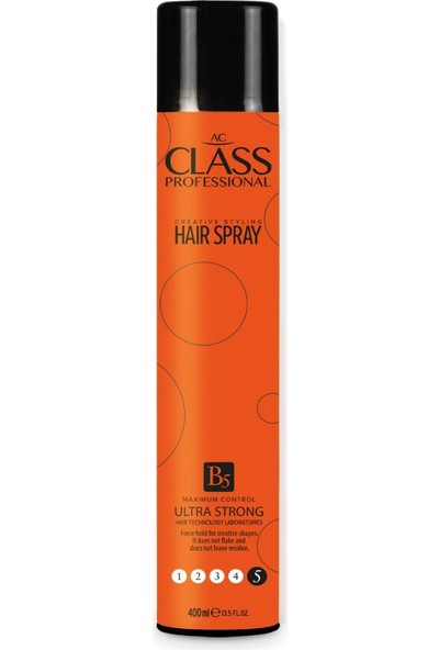 Ac Class Saç Spreyi Turuncu Ultra Güç 400 Ml Ac Class Saç Spreyi Turuncu Ultra Güç 400 Ml