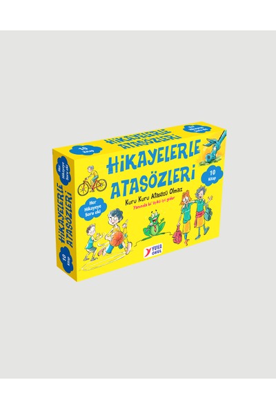 Hikayelerle Atasözleri 3. ve 4.sınıflar Için 10 Kitap (Ciltli) Hikayelerle Atasözleri 3. ve 4.sınıflar Için 10 Kitap (Ciltli)