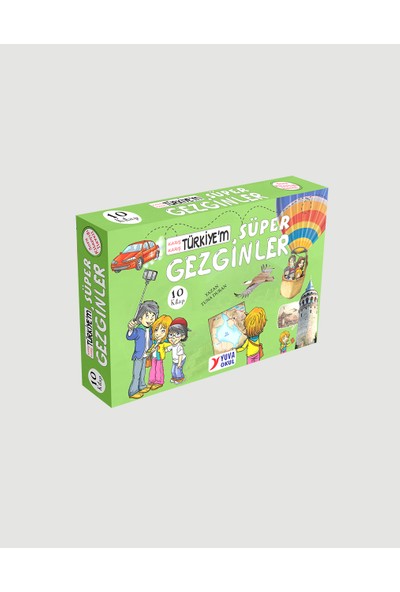 Süper Gezginler Karış Karış Türkiye 3. ve 4. Sınıflar Için 10 Kitap - Tuna Duran (Ciltli) Süper Gezginler Karış Karış Türkiye 3. ve 4. Sınıflar Için 10 Kitap - Tuna Duran (Ciltli)