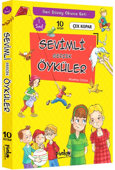 Sevimli Gerçek Öyküler (Düz Yazı) 1. Sınıf 10 Kitap - Müzehher Özgün (Ciltli) Sevimli Gerçek Öyküler (Düz Yazı) 1. Sınıf 10 Kitap - Müzehher Özgün (Ciltli)