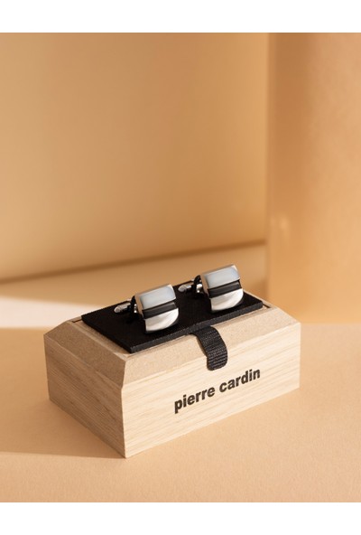 Pierre Cardin Erkek Gümüş Kol Düğmesi 50257741-109