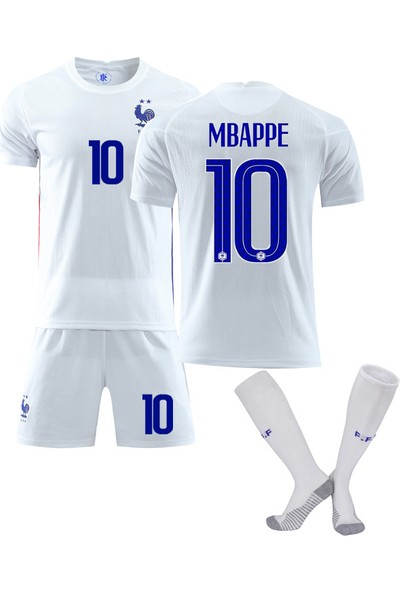 Lyle Fransa Kulübü Futbol Forması Deplasmanda 10 Numara Mbappé (Yurt Dışından) Lyle Fransa Kulübü Futbol Forması Deplasmanda 10 Numara Mbappé (Yurt Dışından)