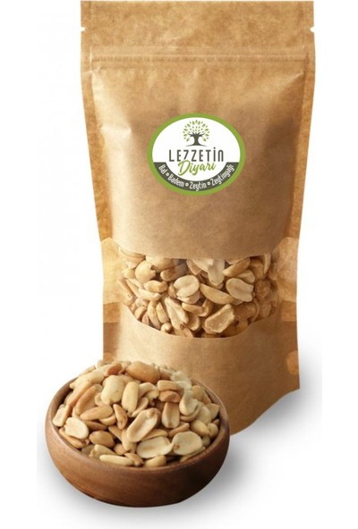 Lezzetin Diyarı Doğal Zarsız Çifte Kavrulmuş Yer Fıstığı 1 kg