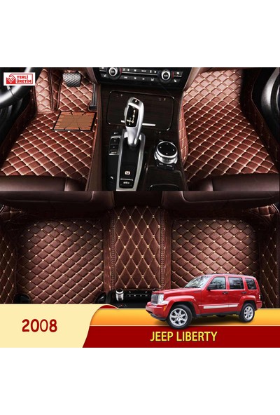 Miren Jeep Liberty 2008 Uyumlu 5d Havuzlu Suni Deri Oto Paspas Miren Jeep Liberty 2008 Uyumlu 5d Havuzlu Suni Deri Oto Paspas