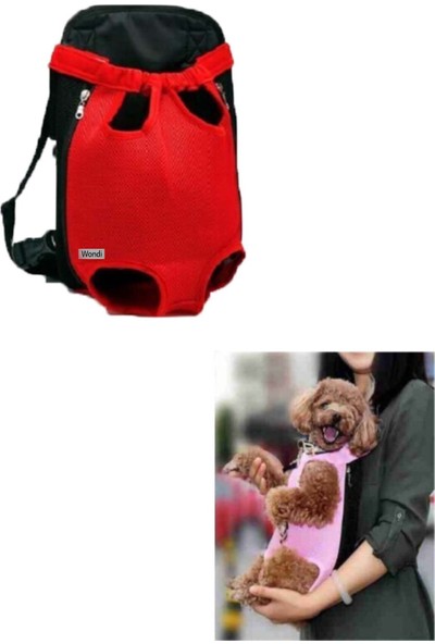 Wondi Kanguru Ana Kucağı Kedi-Köpek Taşıma Çantası