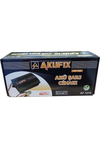 Aküfix 12V 10A Akü Şarj Cihazı