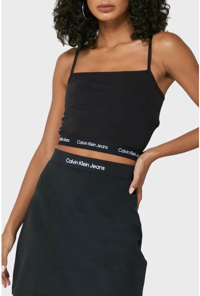 Calvin Klein Pamuklu Ip Askılı Slim Fit Crop Atlet Bayan Atlet J20J219129 Beh Calvin Klein Pamuklu Ip Askılı Slim Fit Crop Atlet Bayan Atlet J20J219129 Beh