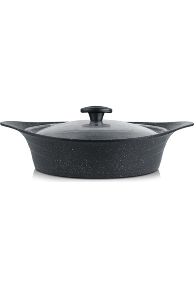 Thermoad Granit Döküm 28 cm Pyro K.yarık/ Gri Thermoad Granit Döküm 28 cm Pyro K.yarık/ Gri