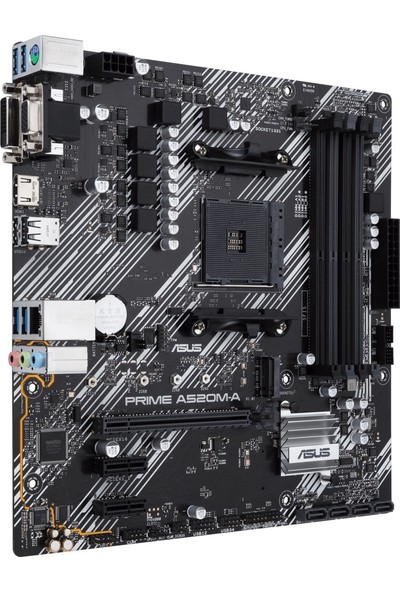 Asus Prime A520M-A Iı 4800MHZ(OC) Am4 HDMI Matx