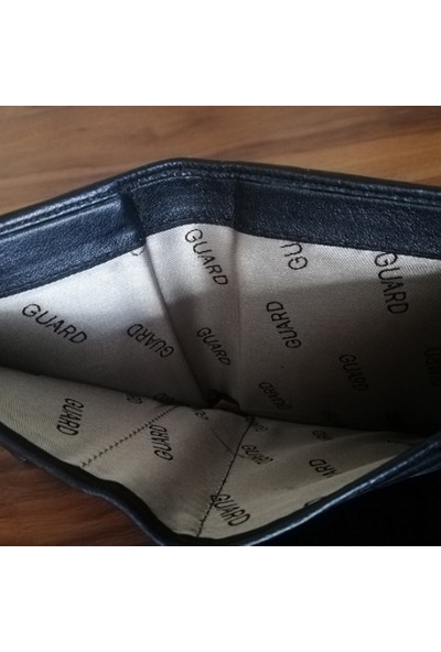 Moncler Siyah Fonksiyonel Deri Cüzdan