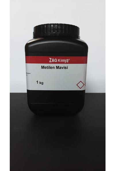 Zag Kimya Metilen Mavisi (Zinc Free) Biyoloji 1 kg Zag Kimya Metilen Mavisi (Zinc Free) Biyoloji 1 kg