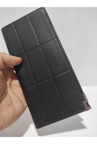 Szn Telefon Bölmeli Uzun Cüzdan Fermuarlı Bölüm Kredi Kartı ve Kağıt Para Siyah Renk Szn Telefon Bölmeli Uzun Cüzdan Fermuarlı Bölüm Kredi Kartı ve Kağıt Para Siyah Renk