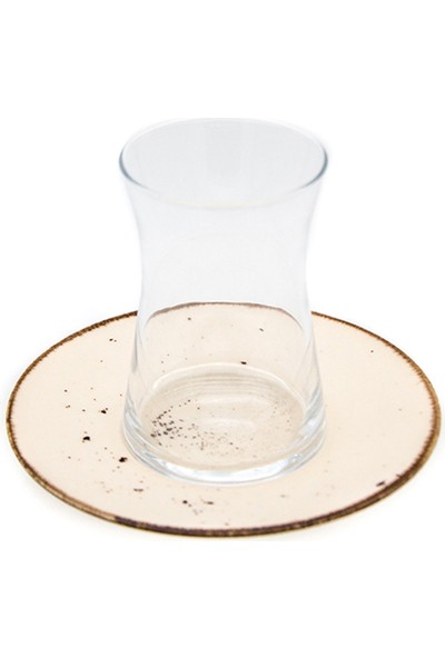 Marianna Heybeli Çay Set Krem 12 Parça Marianna Heybeli Çay Set Krem 12 Parça