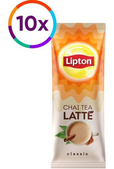 Lipton Chai Tea Latte Tekli 18 gr 10'lu Lipton Chai Tea Latte Tekli 18 gr 10'lu