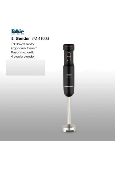 Fakir Fakir Hausgerate Sm 4100B El Blender Fakir Fakir Hausgerate Sm 4100B El Blender