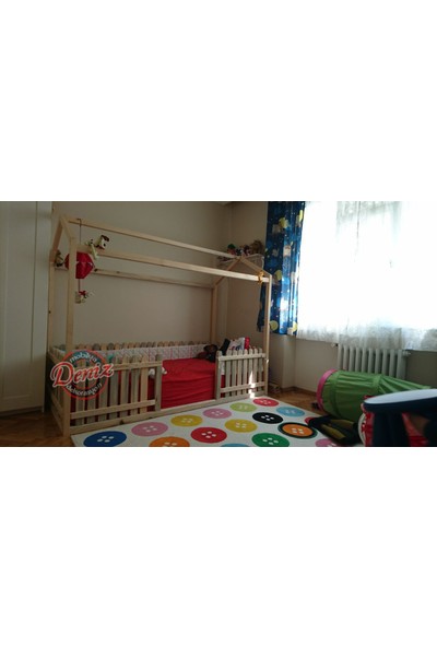 Deniz Mobilya Montessori Yatak Çam Ağacı