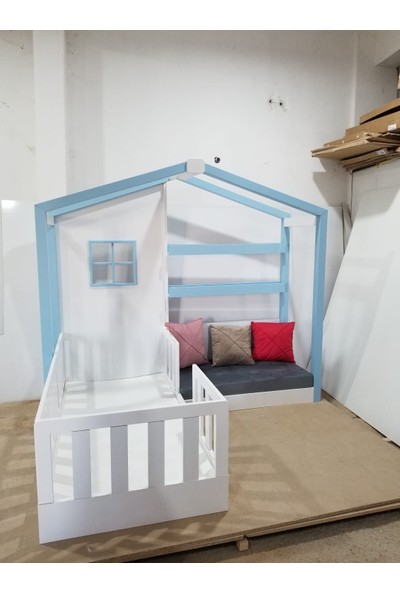 Deniz Mobilya Sitil Genç Odası Yatak Yeri 90 x 190DIR Koltuk Yeri 60 x 120 Kople Mdf Deniz Mobilya Sitil Genç Odası Yatak Yeri 90 x 190DIR Koltuk Yeri 60 x 120 Kople Mdf
