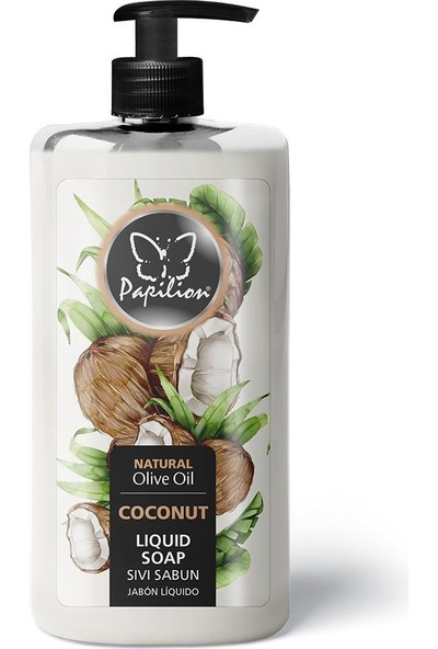 Papilion Sıvı El Sabunu 400 Ml Coconut Papilion Sıvı El Sabunu 400 Ml Coconut