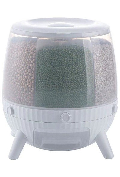 Love Home Çeşitli Tahıllar Için Saklama Kutusu - Beyaz (Yurt Dışından)