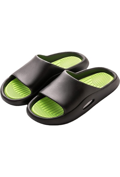 Love Home Ergonomik Kaymaz Erkek Terliği - Siyah / Yeşil (Yurt Dışından) Love Home Ergonomik Kaymaz Erkek Terliği - Siyah / Yeşil (Yurt Dışından)