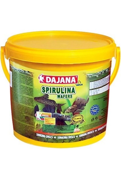 Dajana Spırulına Wafers 100GR Bitkisel Vatoz Yemi Dajana Spırulına Wafers 100GR Bitkisel Vatoz Yemi