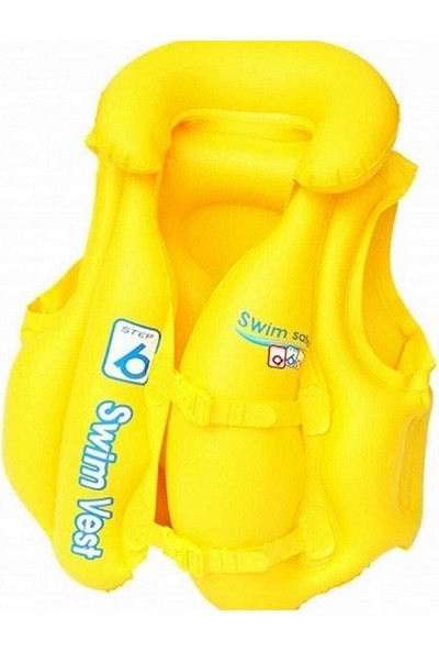 Çocuk Can Yeleği Sarı ( 7-11 Yaş)