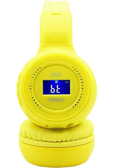 Somodz LCD Ekranlı Kablosuz Kulaklık Bluetooth 5.0 Bilgisayar Sarı Için Headphones (Yurt Dışından) Somodz LCD Ekranlı Kablosuz Kulaklık Bluetooth 5.0 Bilgisayar Sarı Için Headphones (Yurt Dışından)